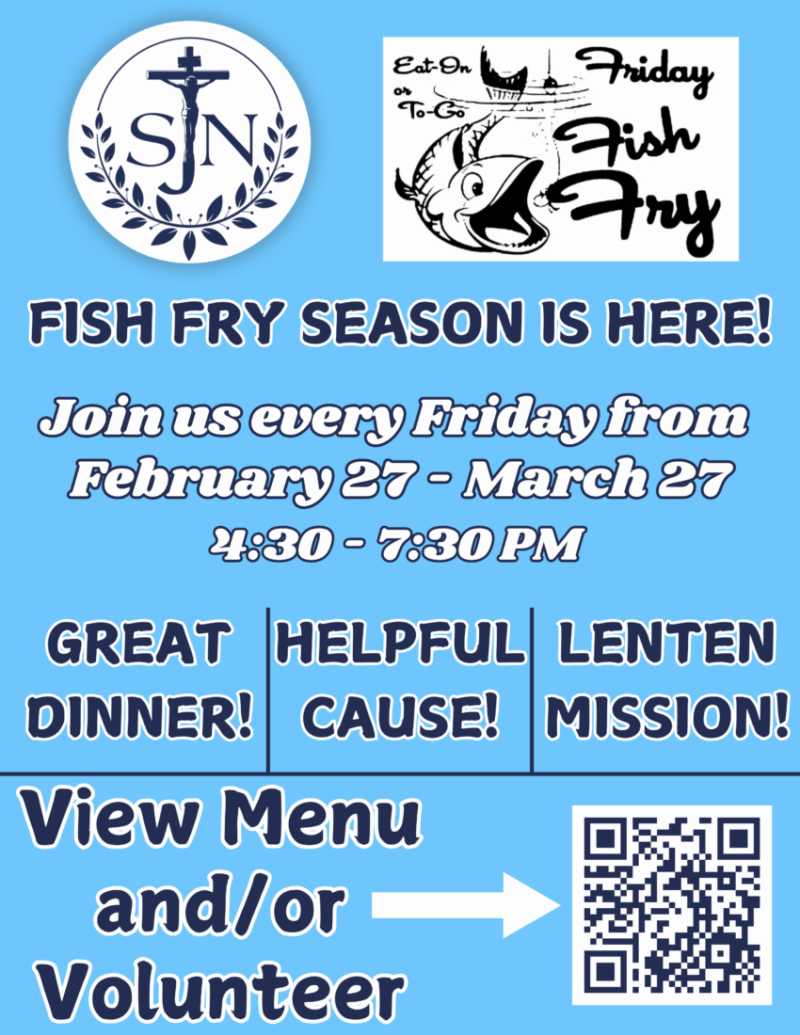 Fish Fry - St. John Neumann Catholic Church